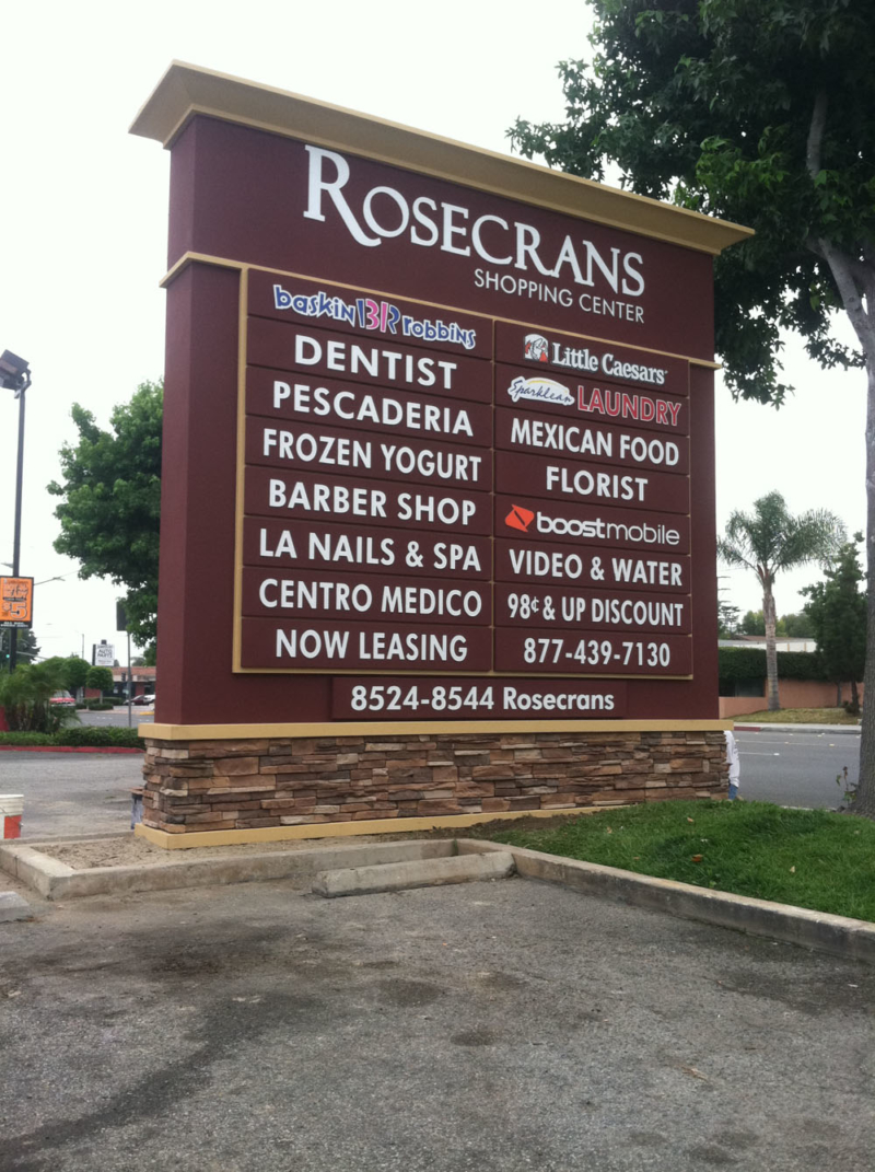 Inland Empire Momument Signs - Gallery | Inland Signs Inc.